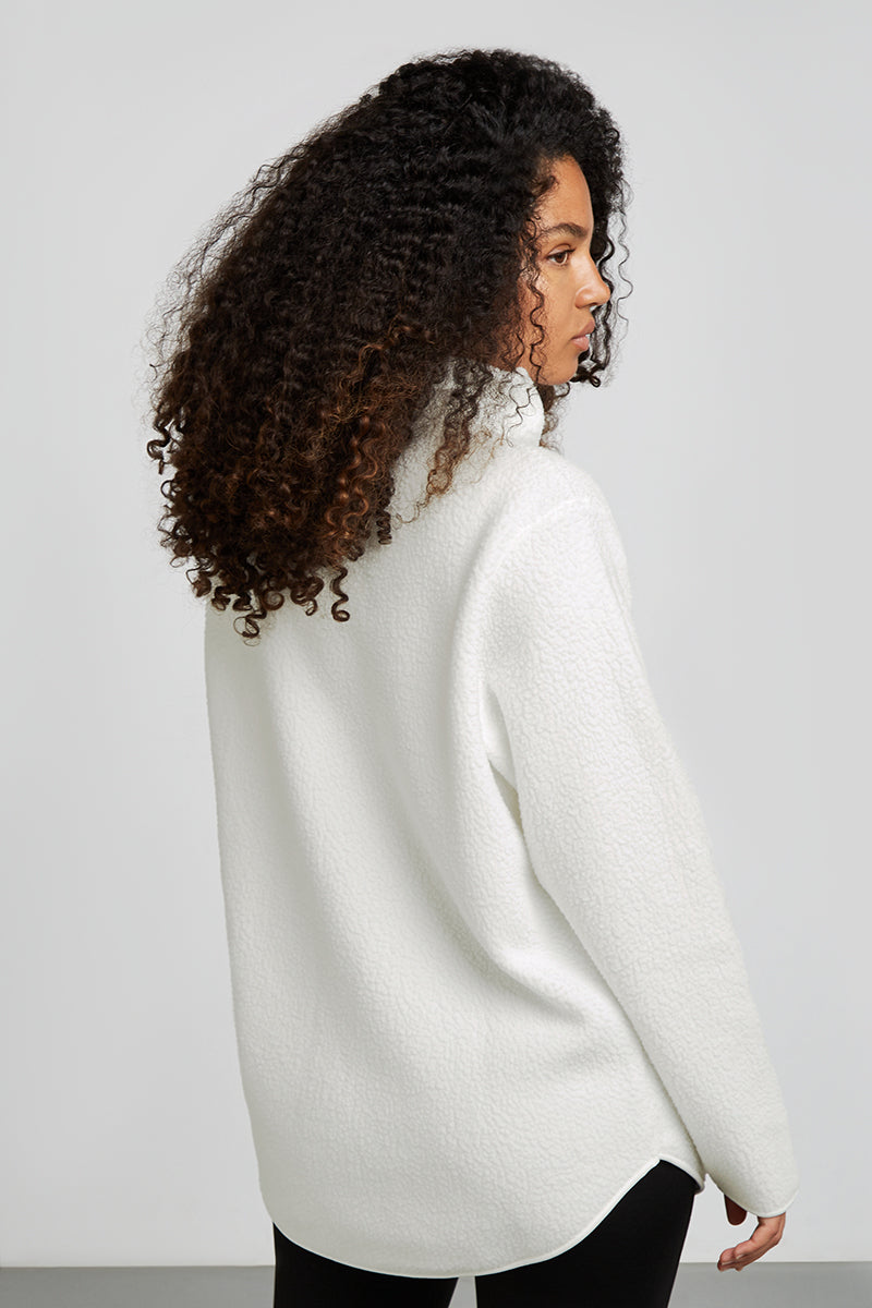 LENNOX Half-Zip White | 4TH ARQ