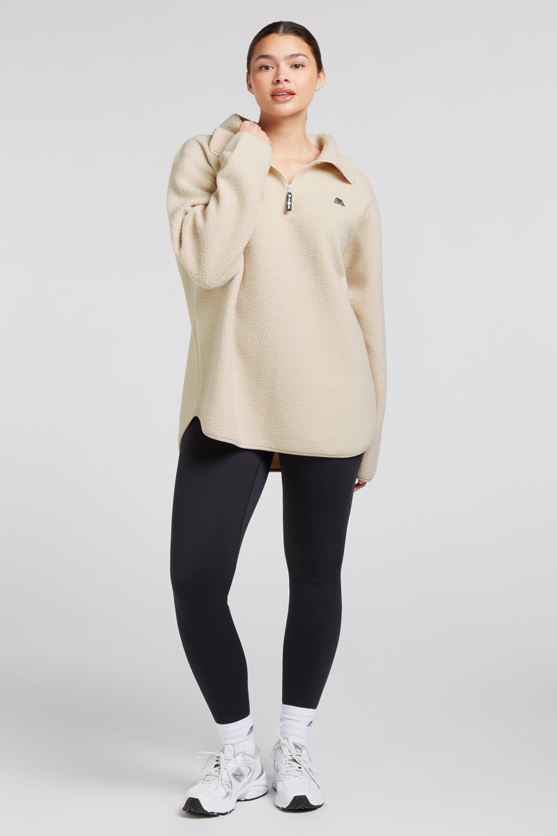 LENNOX Half-Zip Ecru – 4TH ARQ