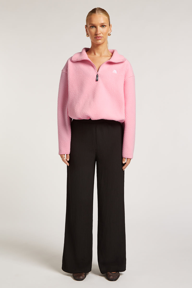PHOENIX Half-Zip Bubblegum Pink – 4TH ARQ