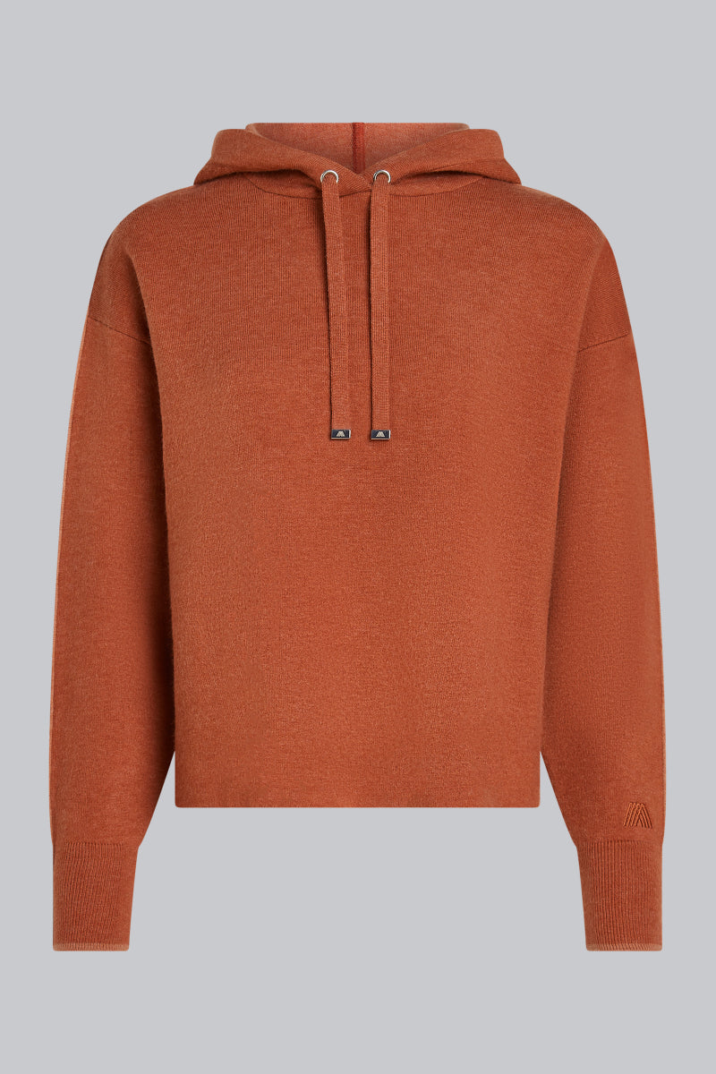 WILLOW Knit Hoodie Cinnamon | 4TH ARQ Hoodies